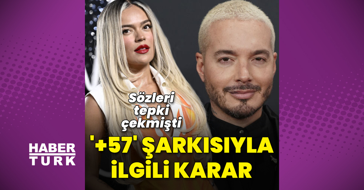 Karol G ve J Balvin'in '+57' şarkısıyla ilgili karar - Magazin haberleri