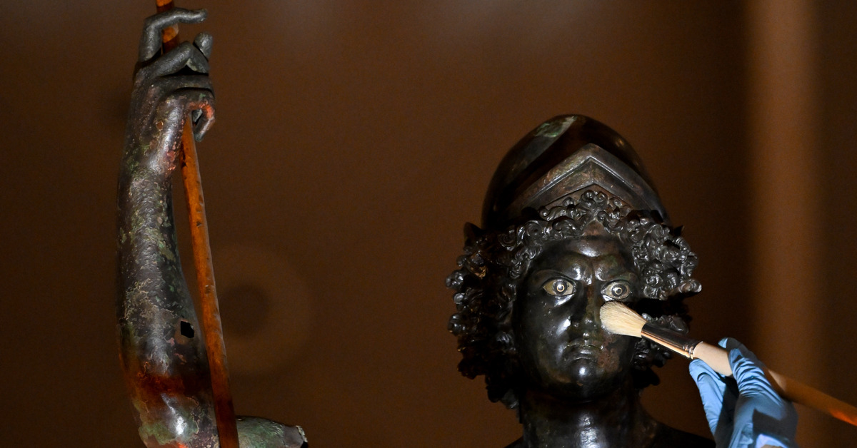 Zeugma'nın 2 bin yıllık 'Mars heykeli'