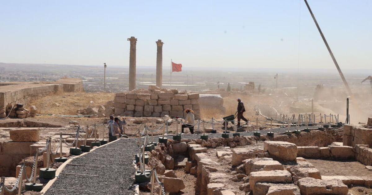 Urfa Kalesi'nde önemli keşif... İlk kez rastladılar! "Osroene Krallığı ...
