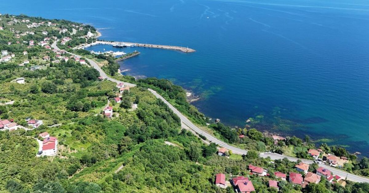 Perşembe ile Fatsa arasındaki sahil yolu, manzarasıyla sürücülere ...