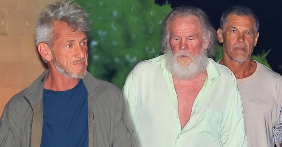Hollywood'un yaşlı kurtları bir arada: Nick Nolte, Sean Penn ve Josh ...
