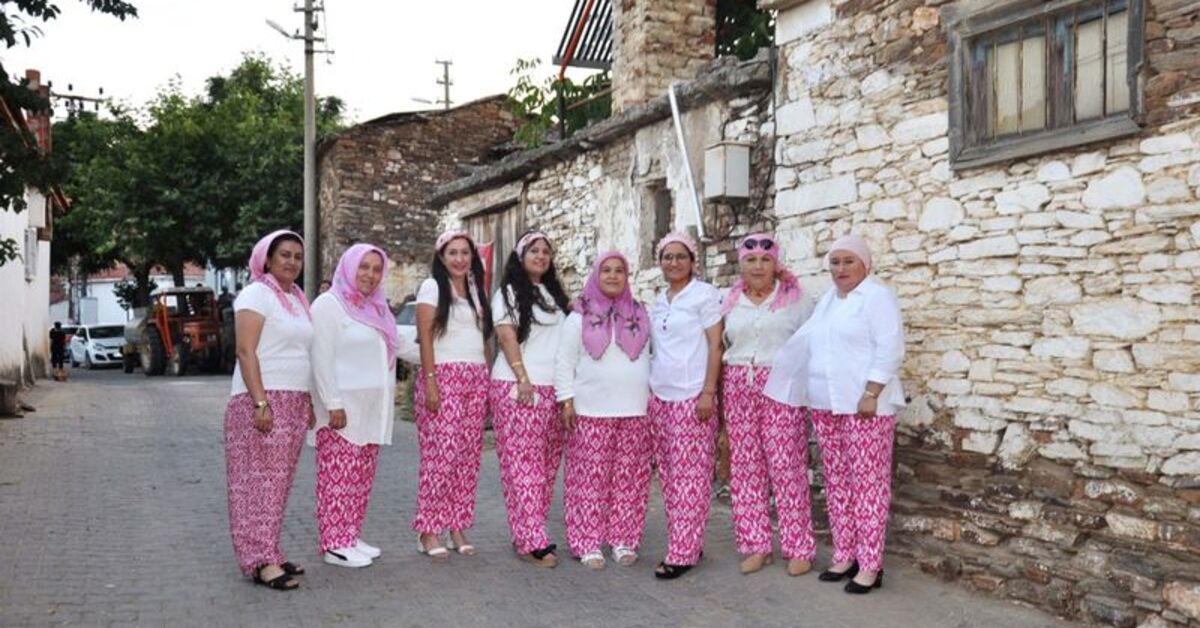 Şalvarını giyen kadınlar eğlenceye koştu | Son dakika haberleri