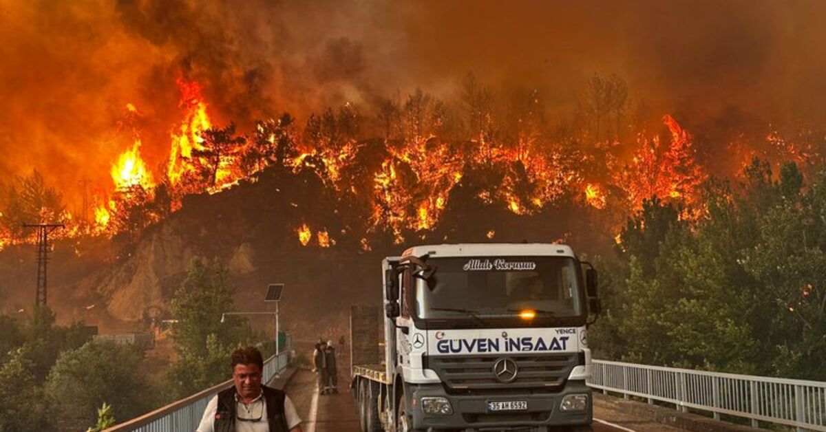 YANGIN VAR! 6 şehirde orman yangını! Havadan ve karadan müdahale ...