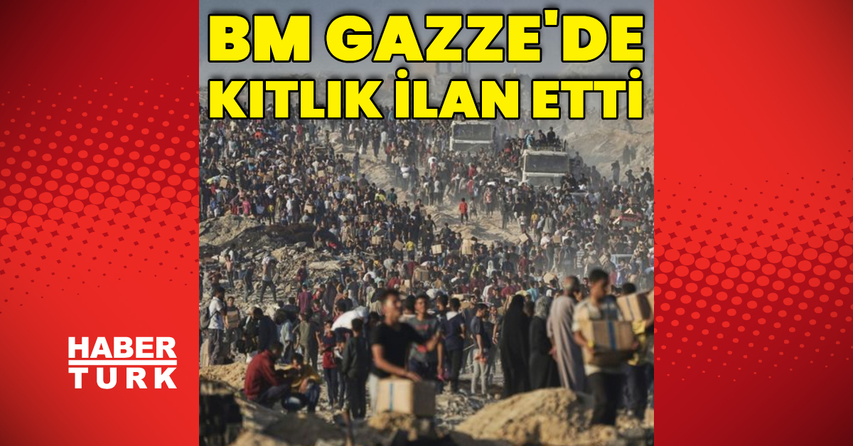 BM Gazze'de kıtlık ilan etti | Dış Haberler