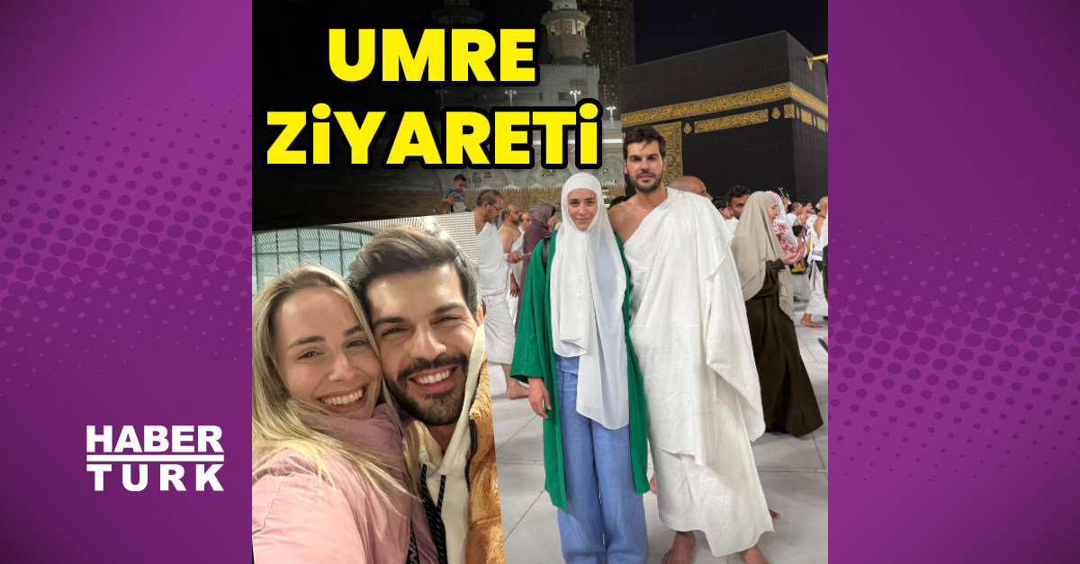 Tolga Mendi ile Damla Can, Umre'de - Magazin haberleri