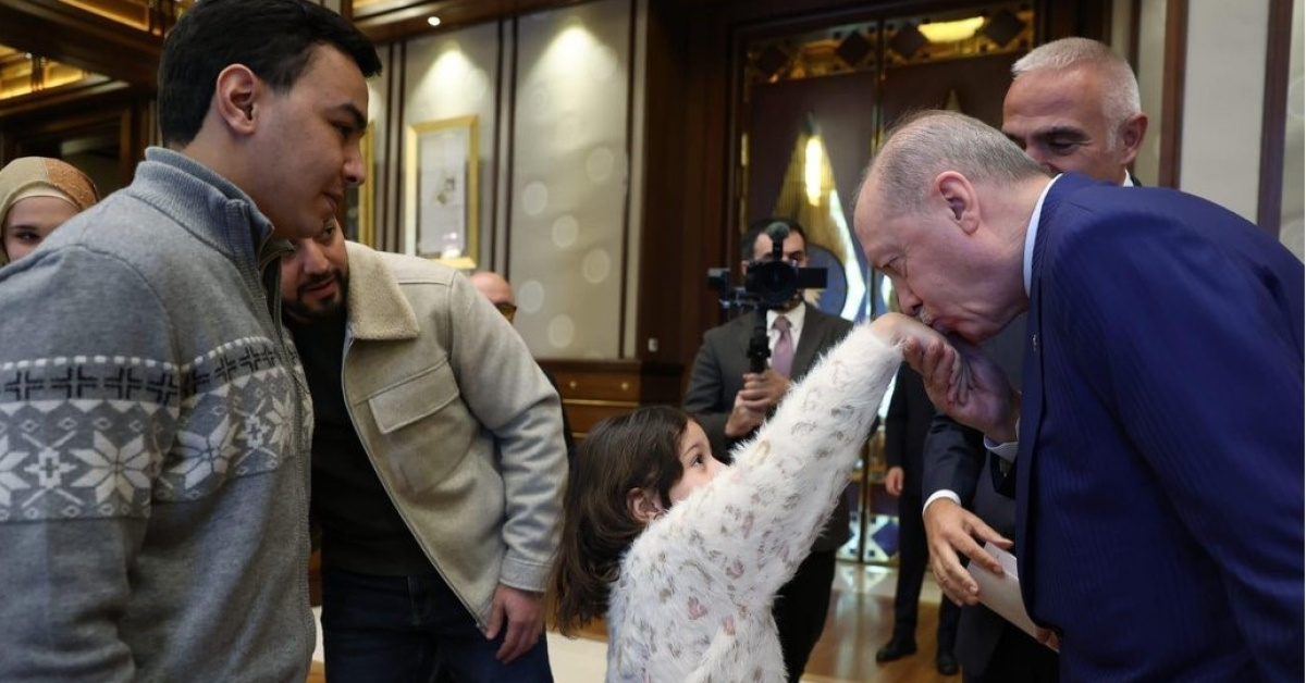 Beştepe'de duygulandıran kabul | Son dakika haberleri