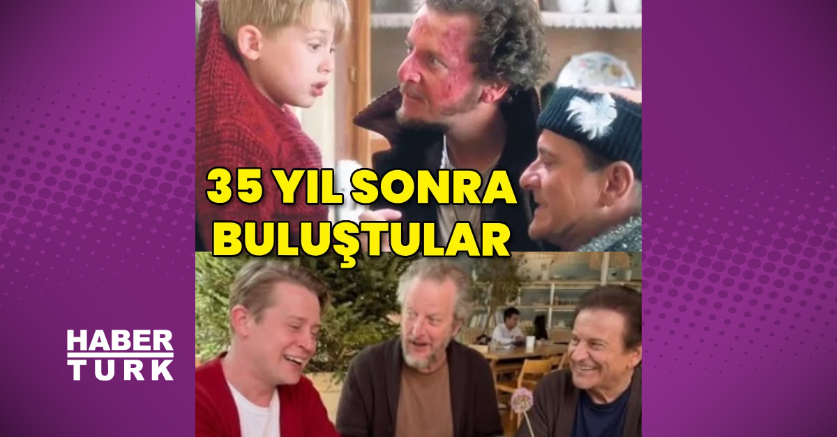 'Evde Tek Başına' oyuncuları 35 yıl sonra buluştu