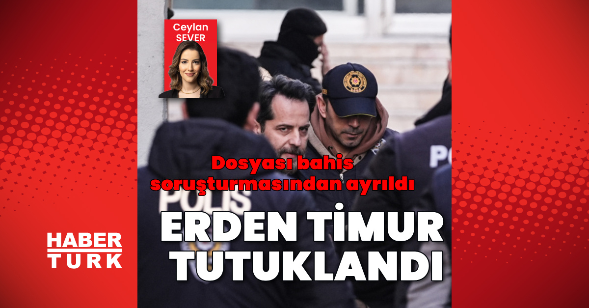 Erden Timur tutuklandı! Son dakika: Erden Timur tutuklandı mı? Erden ...