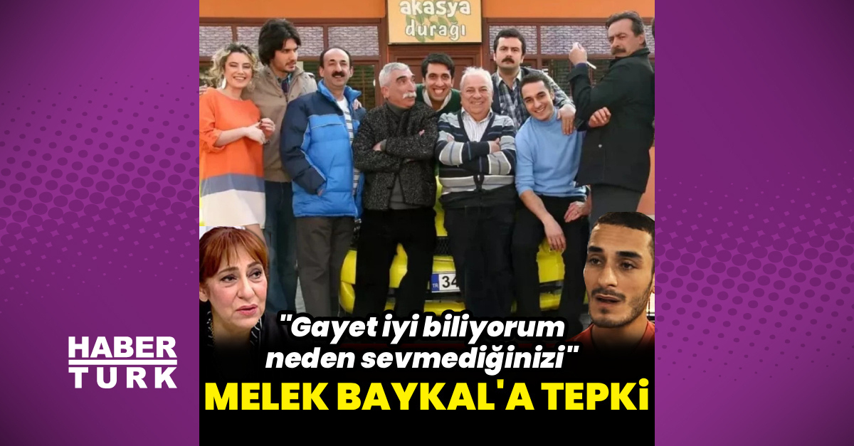 'Akasya Durağı'nın 'Ali Kemal'i Ateş Fatih Uçan'dan, Melek Baykal'a tepki