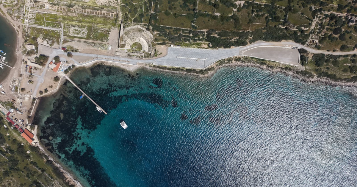Knidos Ören Yeri, yeni yüzüyle ziyarete hazır