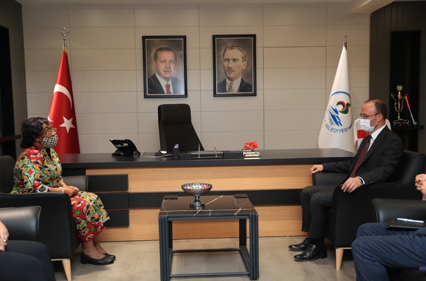 Pamukkale belediyesi, prof. elizabeth kiango kiondo’yu ağırladı başkan ...