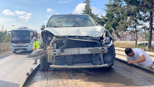 Samsun'da iki otomobilin çarpıştığı kazada bir kişi yaralandı - Samsun ...