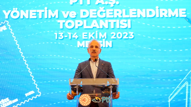 Bakan Uraloğlu, PTT AŞ Yönetim ve Değerlendirme Toplantısı'nda konuştu: - Mersin Haberleri