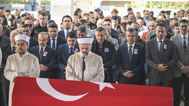 Şehit bekçi Halil Kara son yolculuğuna uğurlandı - Ankara Haberleri