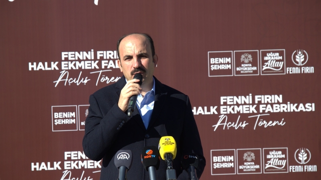 Konya'da Fenni Fırın Ekmek Fabrikası açıldı - Konya Haberleri