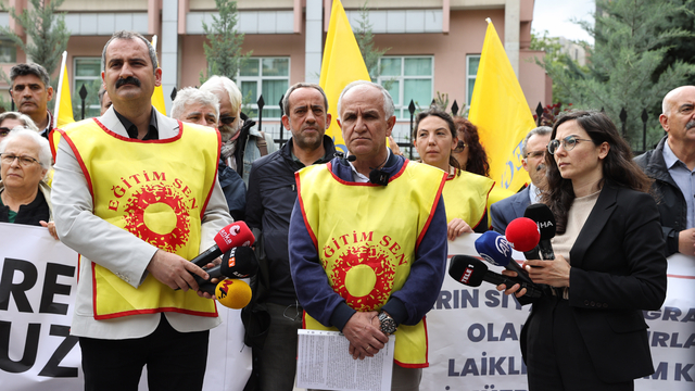 Eğitim Sen Genel Başkanı Irmak, yeni müfredat taslağına ilişkin basın ...
