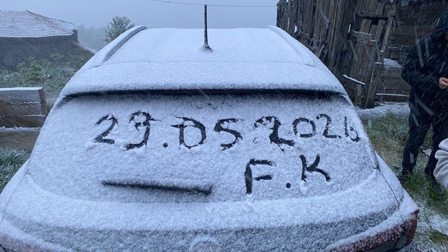 Kastamonu'da mayıs ayının sonunda kar sürprizi - Kastamonu Haberleri