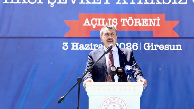 Milli Eğitim Bakanı Tekin, Giresun'da konuştu: - Giresun Haberleri