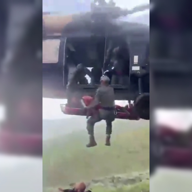 Dağda kalp krizi geçirdi; askeri helikopter ile kurtarıldı (2 ...