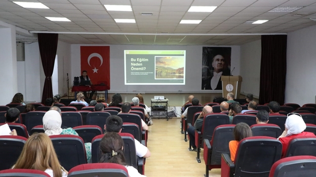 Tunceli'de öğretmenlere ve MEB AKUB ekiplerine orman yangınları eğitimi ...